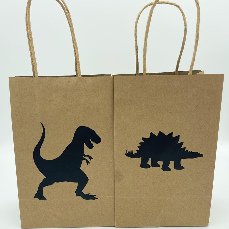 Dinosaur Birthday Party Bags - Etsy