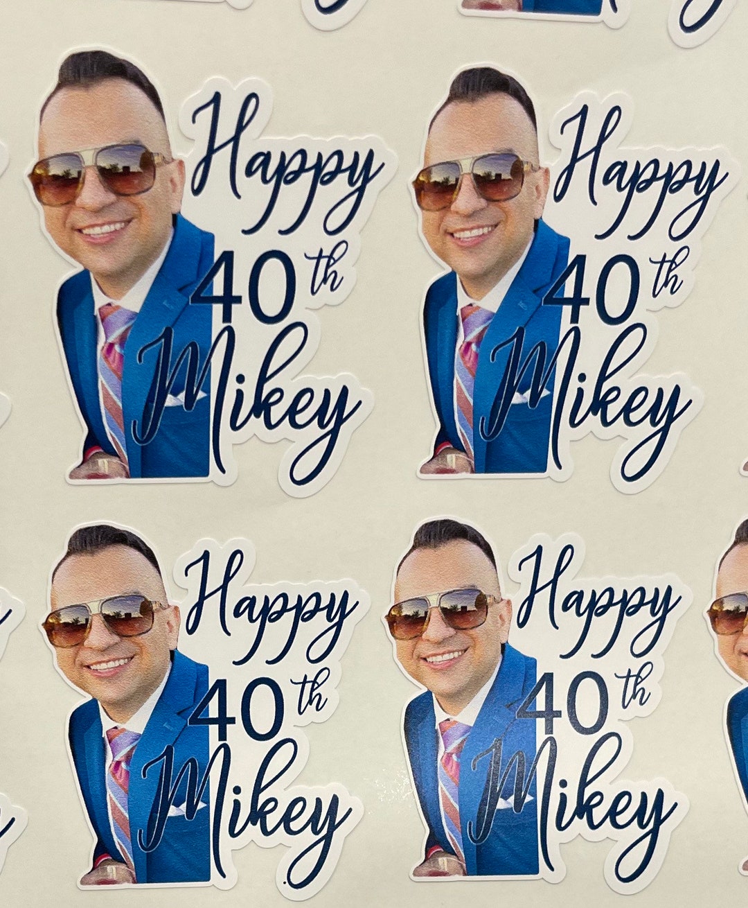 Custom Face Stickers - Personalized Face Stickers - Birthday Stickers ...