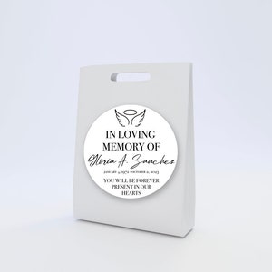 Memorial Stickers - in Loving Memory of - Custom Stickers ...