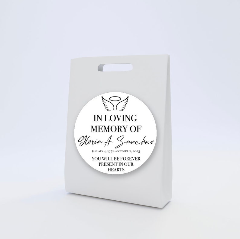 Memorial Stickers in Loving Memory of Custom Stickers Personalized ...