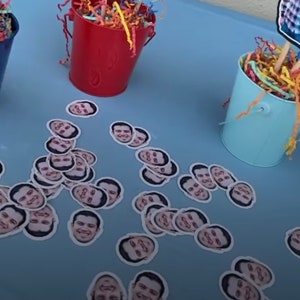 Face Confetti | Face Party Decor- Personalized Confetti - First ...