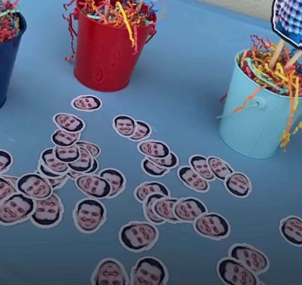 Face Confetti Face Party Decor Personalized Confetti - Etsy