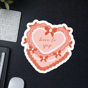 Born to Yap Sticker - Water Bottle Sticker - Laptop Sticker - Cute ...