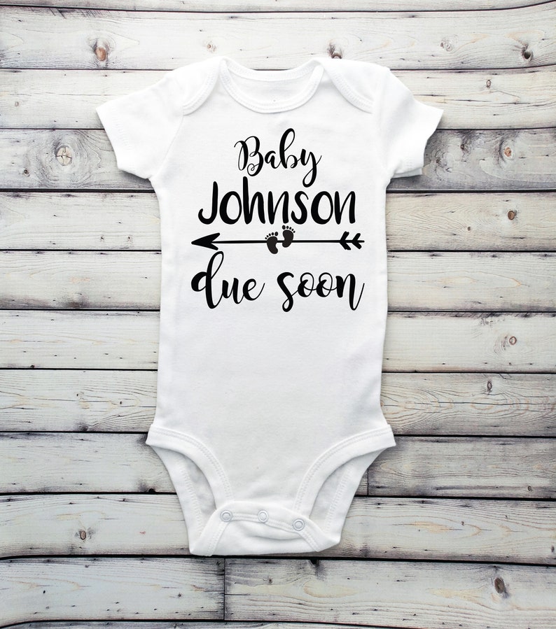 Baby Due Soon Pregnancy Announcement Surprise Guess What - Etsy