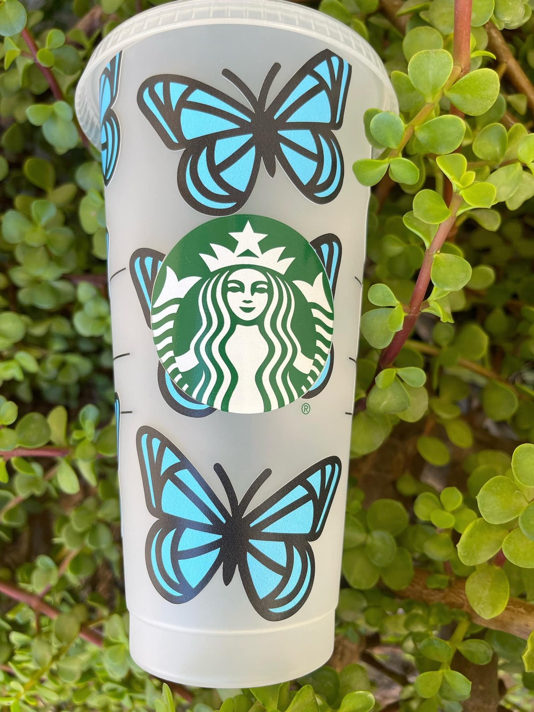Butterfly Tumbler, Starbucks Butterfly, Butterfly Wrap , Venti Cold Cup ...