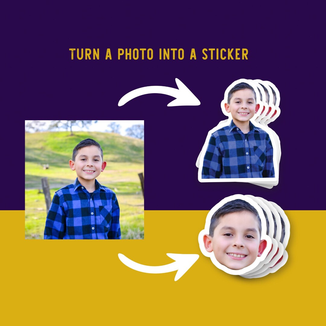 Custom Vinly Stickers - 30 Custom Die Cut Stickers - Custom Photo ...