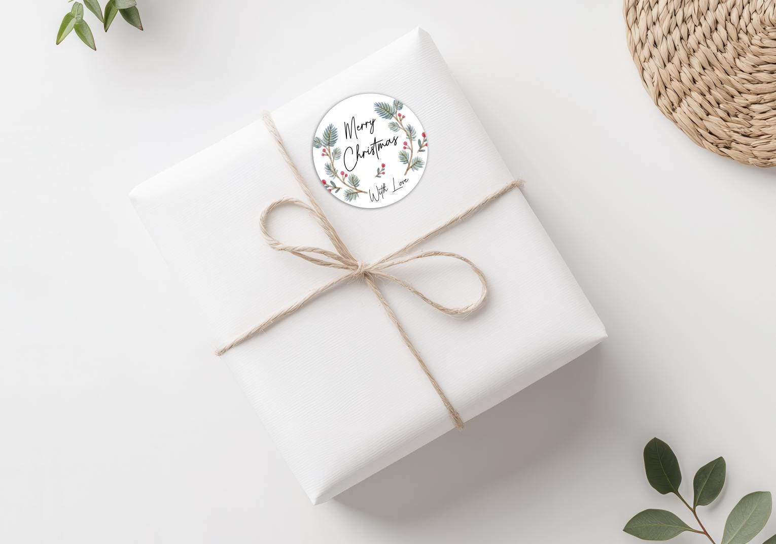 Christmas Labels - Xmas Labels - Xmas Labels - Holiday Gift Stickers ...