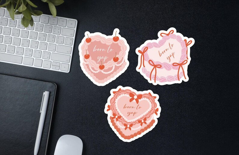 Born to Yap Sticker - Water Bottle Sticker - Laptop Sticker - Cute ...