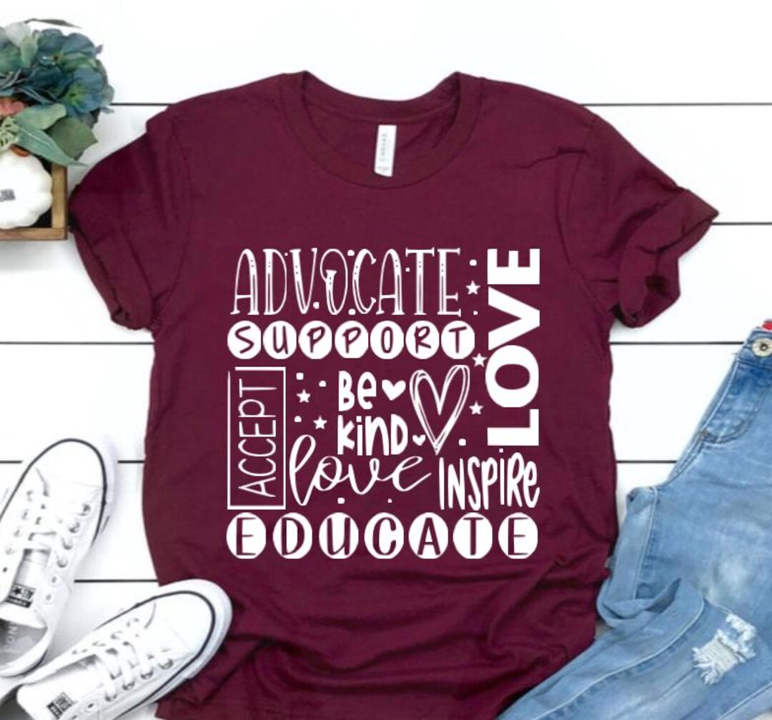 SPED Team Svg, Autism Png, Special Education Teacher Svg, Difference ...