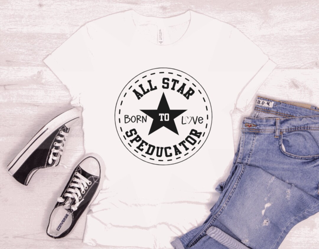 All Star SPED Teacher Svg, Special Education Svg, SPED Teacher Shirt ...