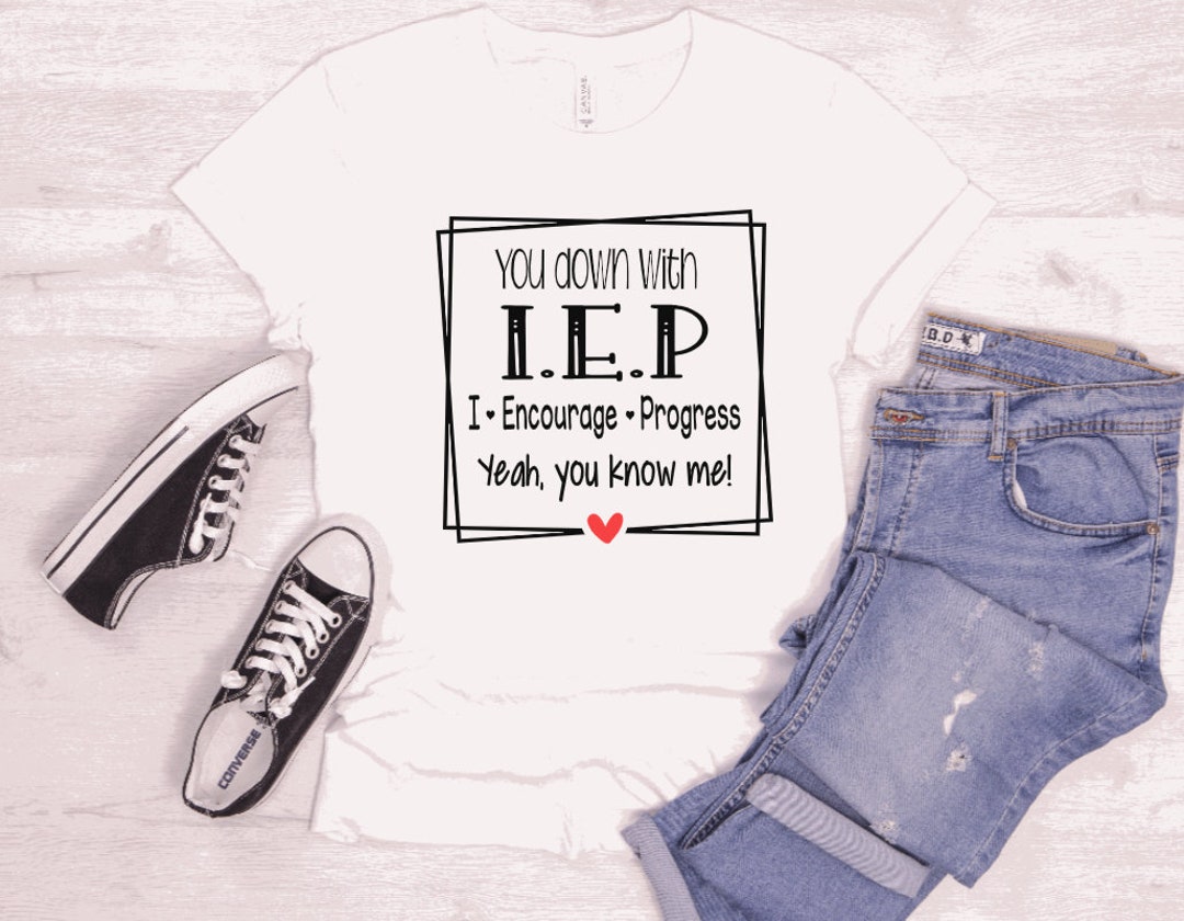 Special Education Teacher Svg, IEP Png, I.E.P I Encourage Progress Svg ...