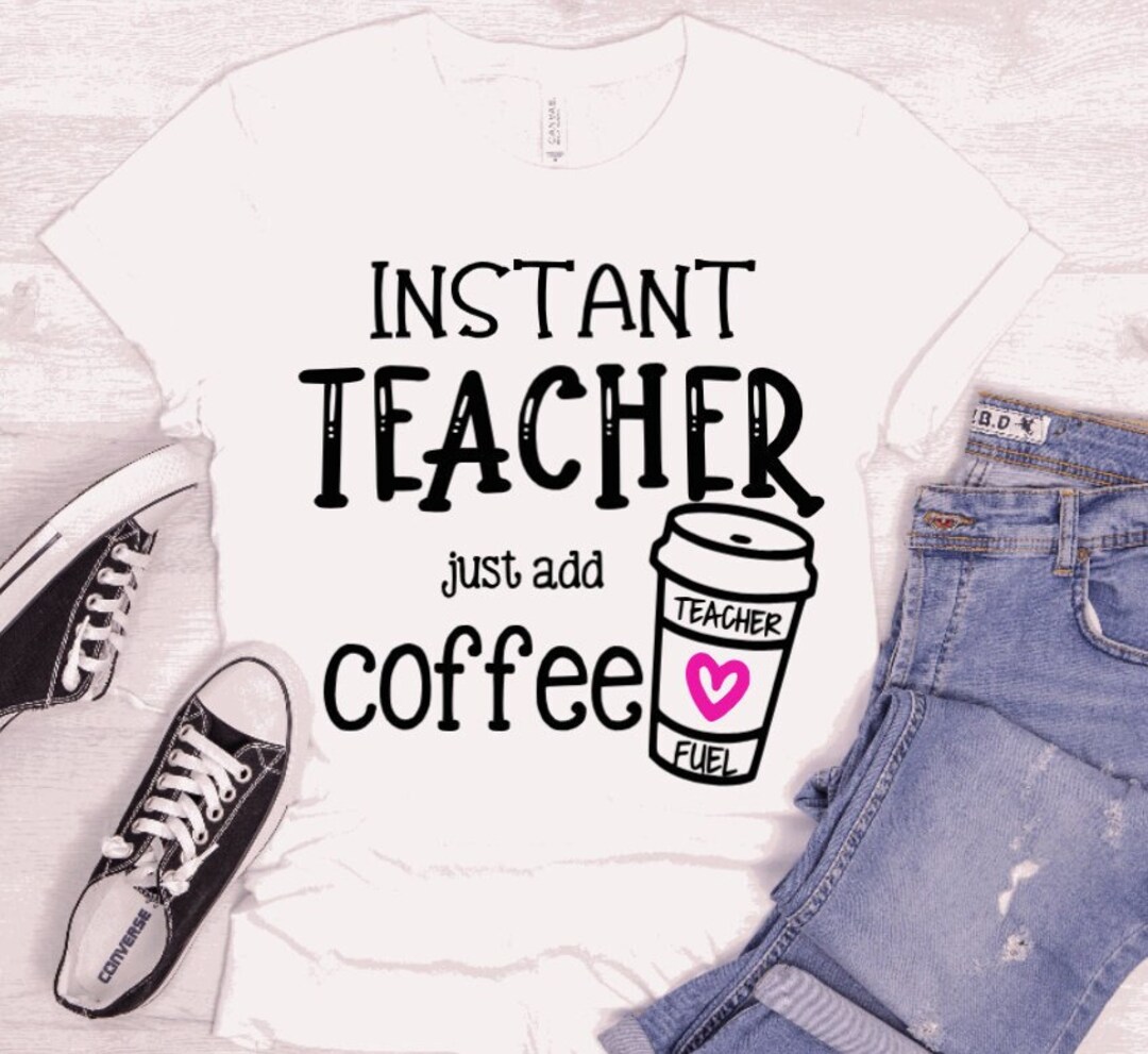 Teacher Coffee Svg, Coffee Lover Gift, Teacher Christmas Gift, Funny ...