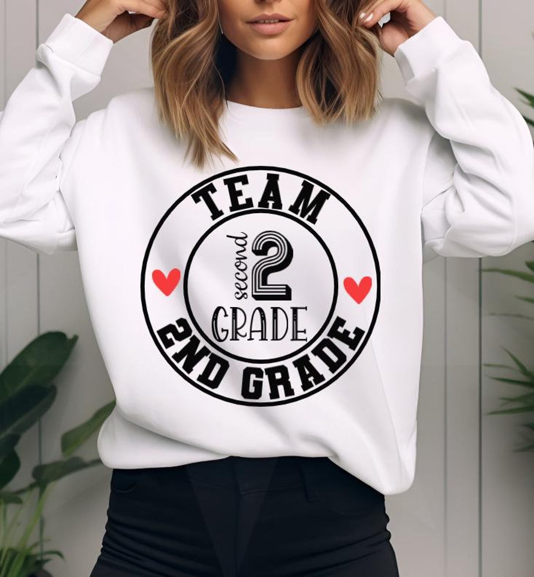 Second Grade Team Svg, 2nd Grade Teacher, Second Grade Team Png, Second ...