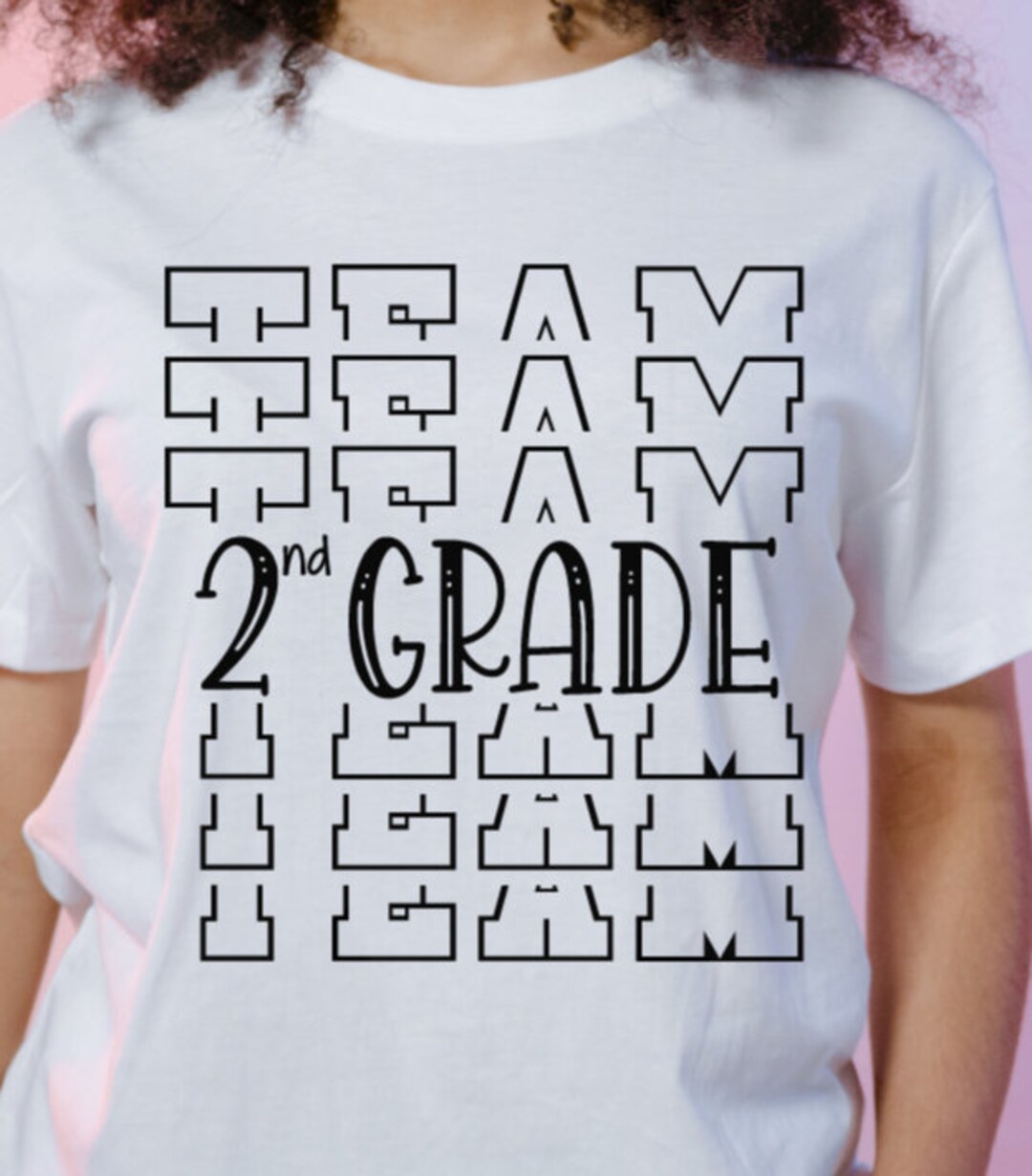 Second Grade Shirt, 2nd Grade Teacher Svg, Teacher Team Shirts, Gift ...