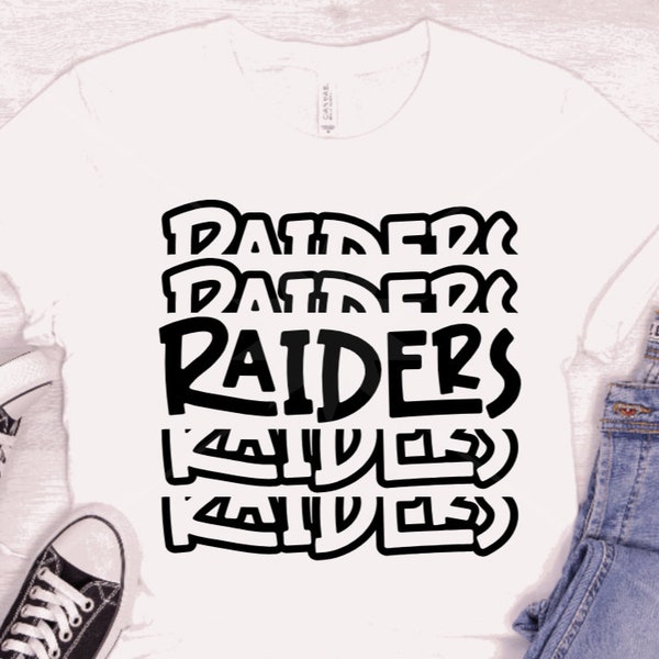 Raiders Svg - Etsy