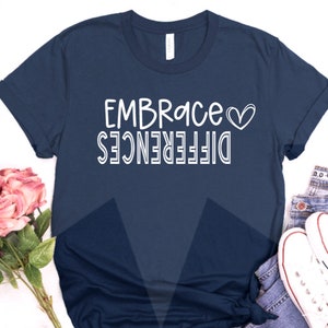 Embrace Differences, Special Education Teacher Svg, Choose to Include ...