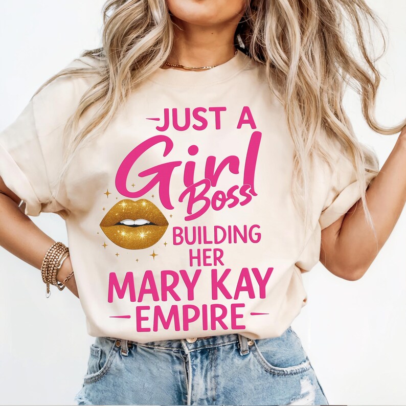 Girl Boss Mary Kay PNG | Just a Girl Boss Building Her Empire Digital ...
