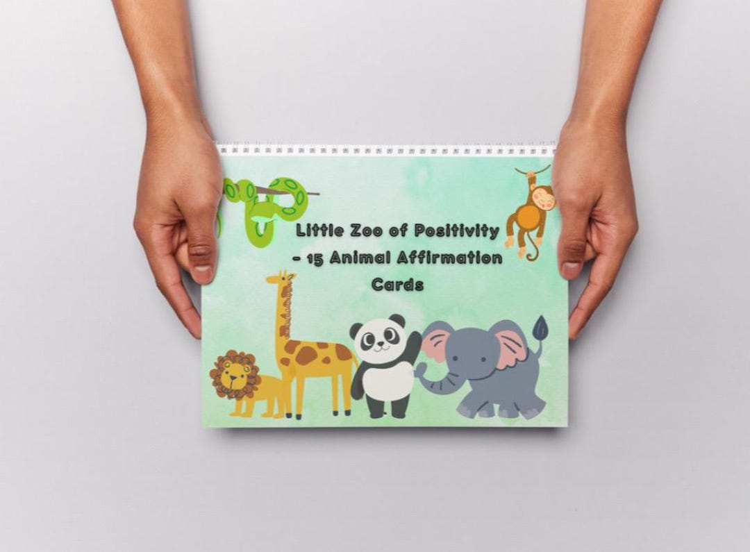 Animal Affirmation Cards for Kids – Fun, Positive & Confidence Boosting ...