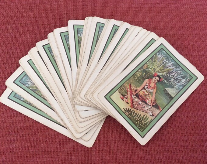 RARE Antique 1923 TEUILA Fortune Telling Cards by Isobel Field - Etsy