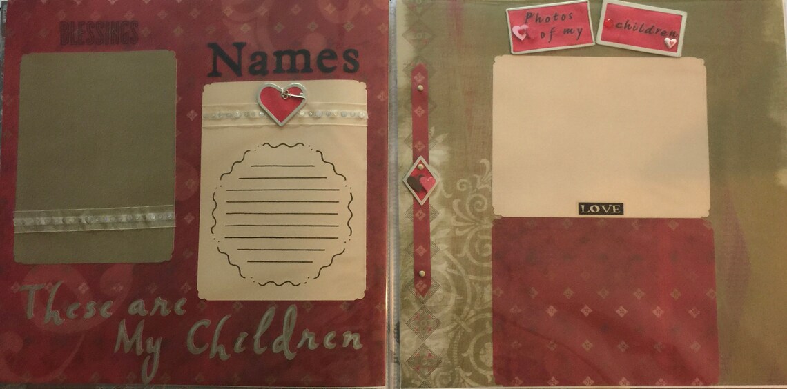 Handmade Memory Book for Dementia and Alzheimer's | Etsy