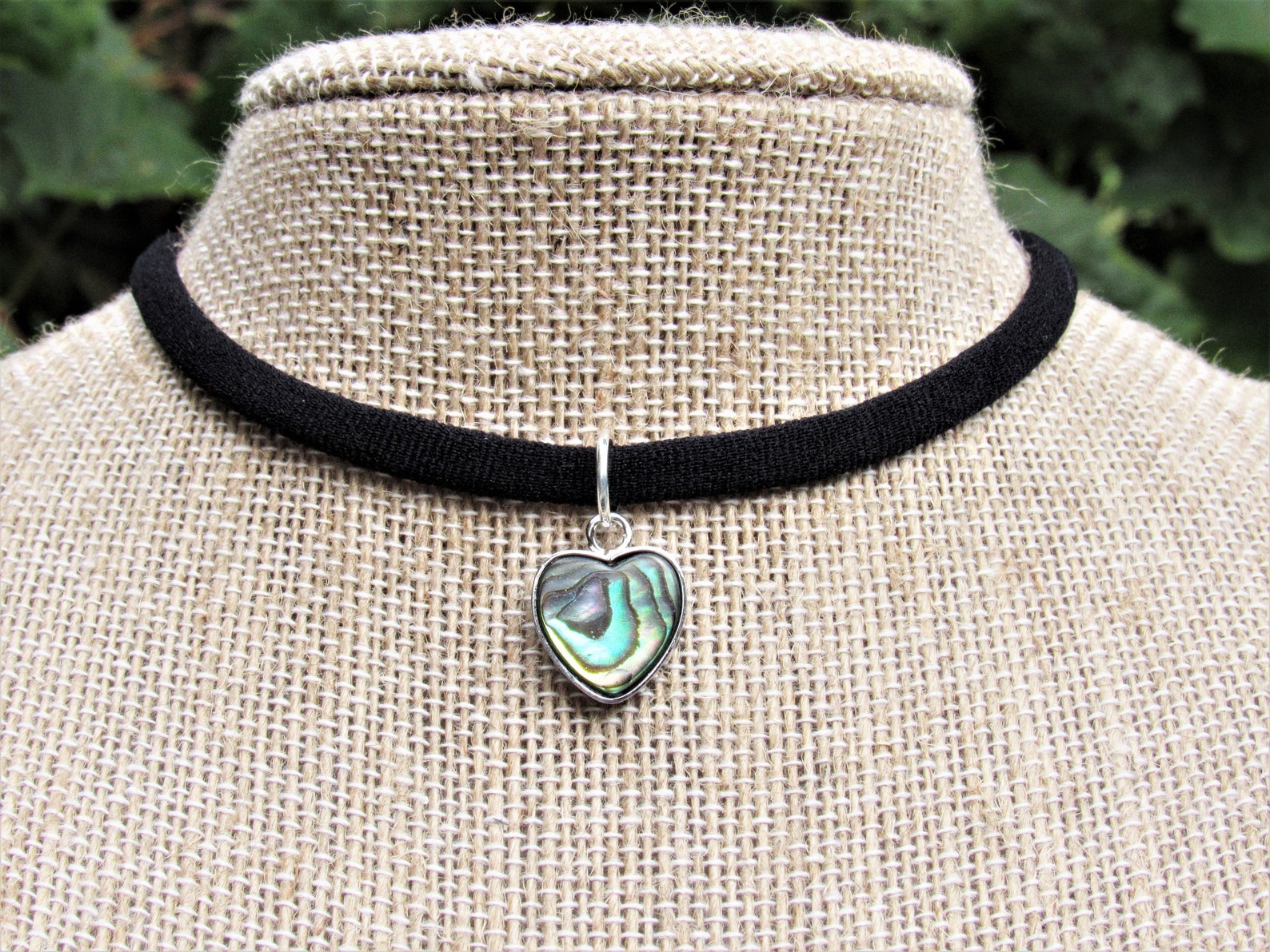 Abalone Shell Jewely Set, Natural Abalone Bib Necklace, Boho Abalone ...