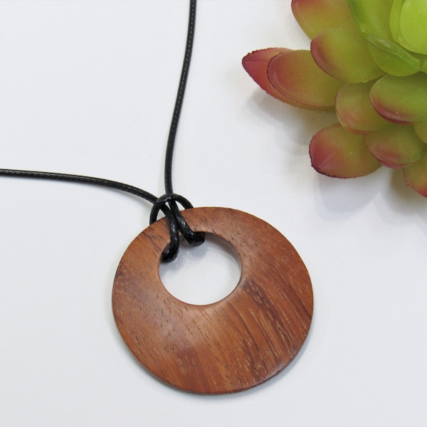 Wood Pendant - Etsy