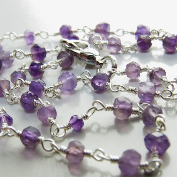 Amethyst Choker - Etsy