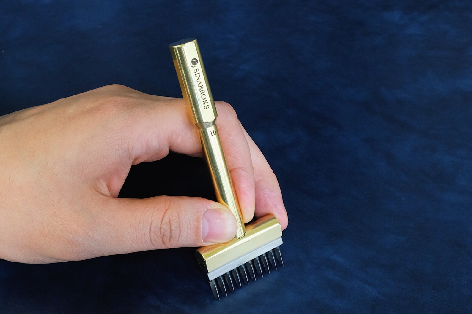 Sinabroks Inverse Pricking Irons - 2.2 Mm Width Tooth for Leathercraft ...