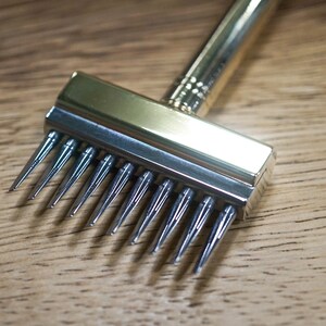 Sinabroks Inverse Pricking Irons - Thinner Width Ver. for Leathercraft ...