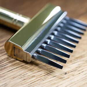 Sinabroks Inverse Pricking Irons - Thinner Width Ver. for Leathercraft ...