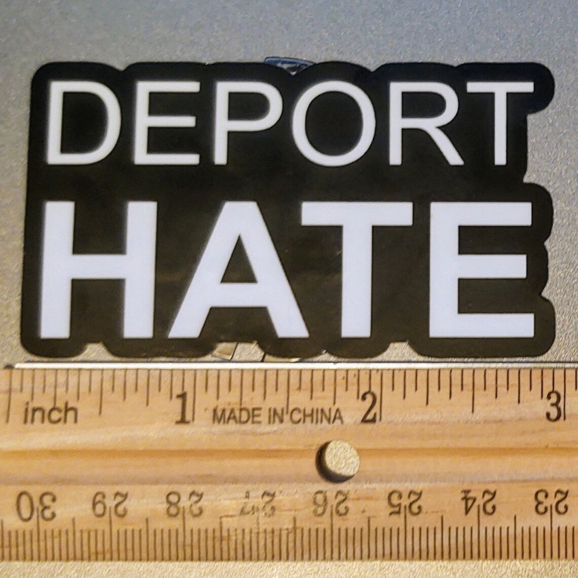 Deport Hate Sticker Welcome Immigrants No Kids in Cages - Etsy