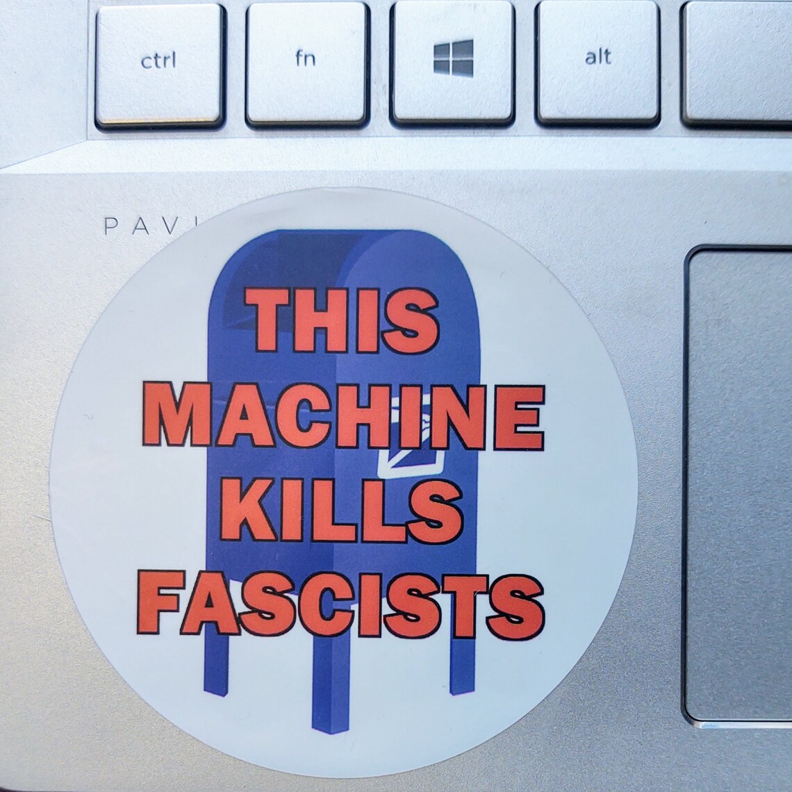 This Machine Kills Fascists Sticker Vote by Mail Save USPS | Etsy