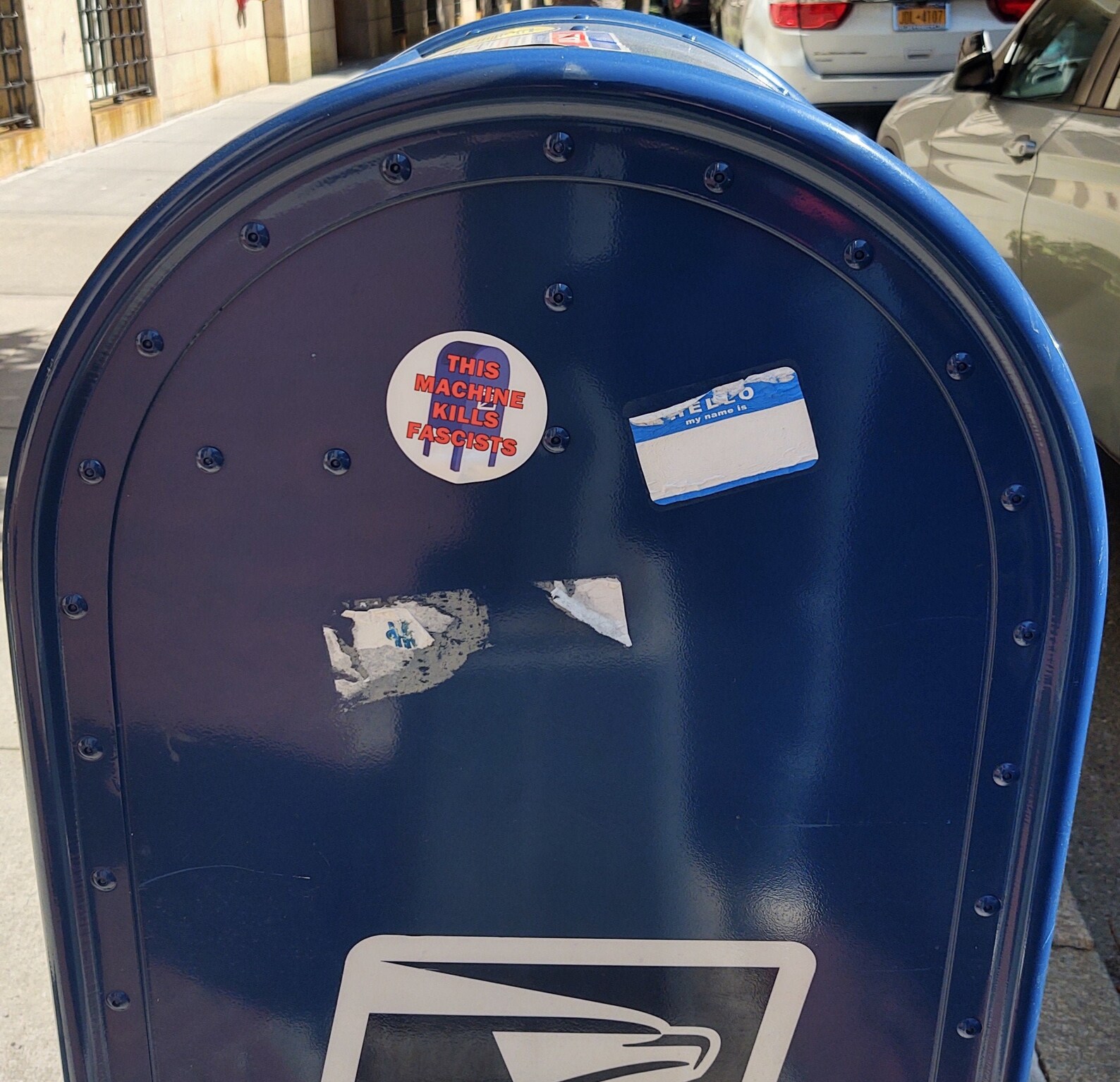 This Machine Kills Fascists Sticker Vote by Mail Save USPS | Etsy