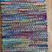 Rug, Recycled Cotton Twined Rugs Rag Rugs 48x25 1/2. - Etsy