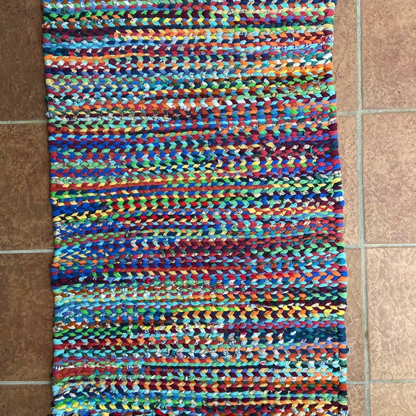 Country Rag Rug - Etsy