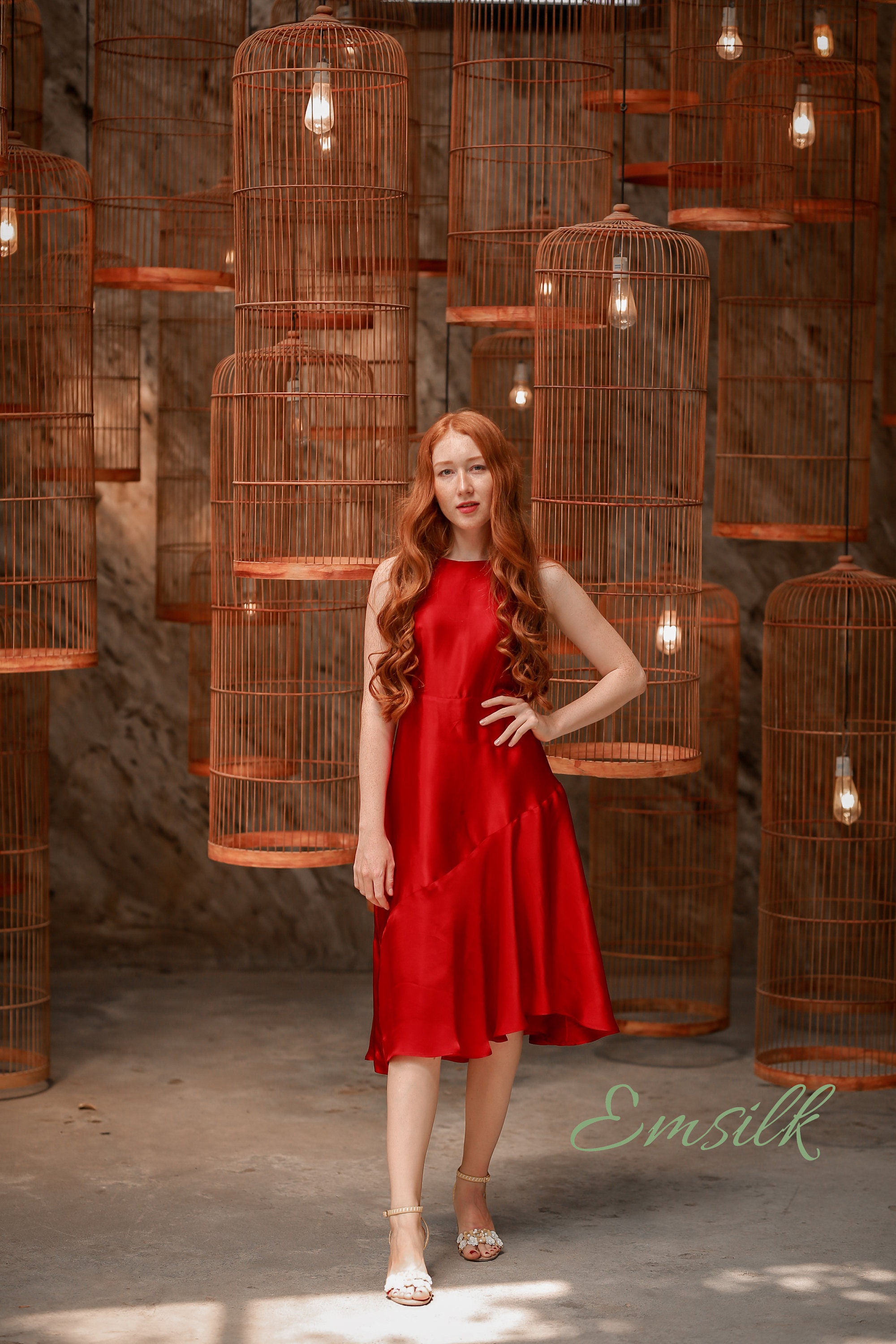 Red Carpet Silk Dress/luxury 100% Pure Mulberry Silk/mermaid | Etsy