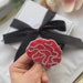Anatomical Beaded Embroidered Brain Brooch Pin, Psychology, Couch ...