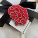 Anatomical Beaded Embroidered Brain Brooch Pin, Psychology, Couch ...