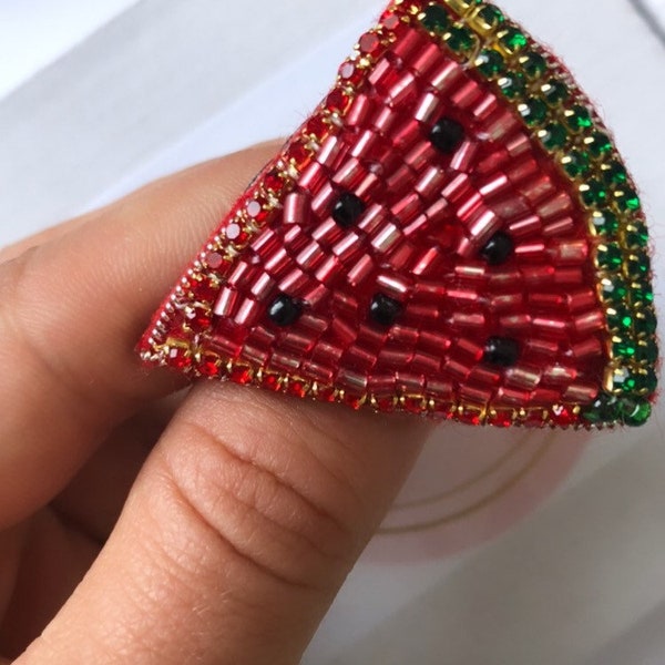 Watermelon Beads - Etsy