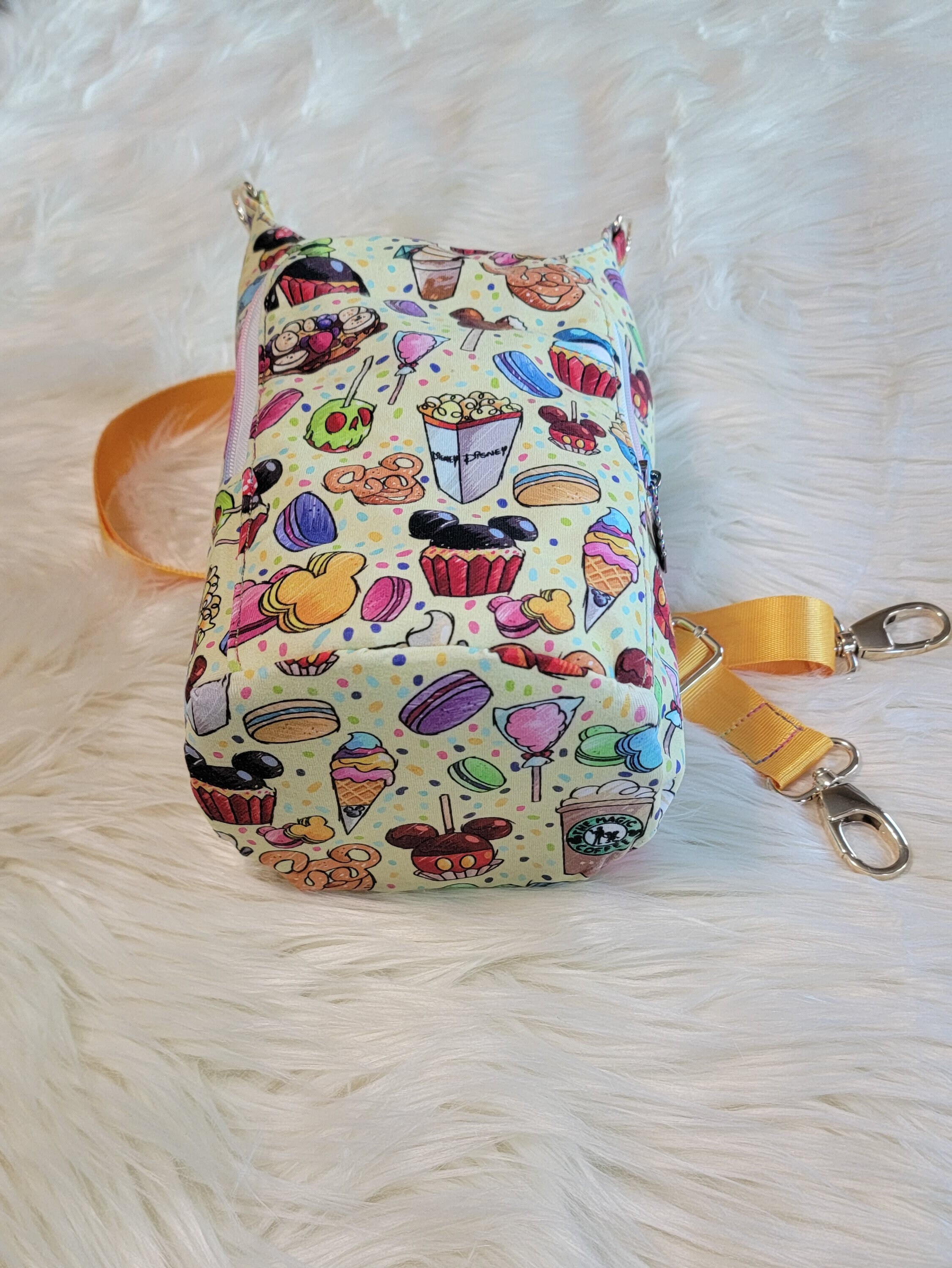 H2GO Sling Bag Butter Snacks Themed Fabric H2O2GO Water - Etsy