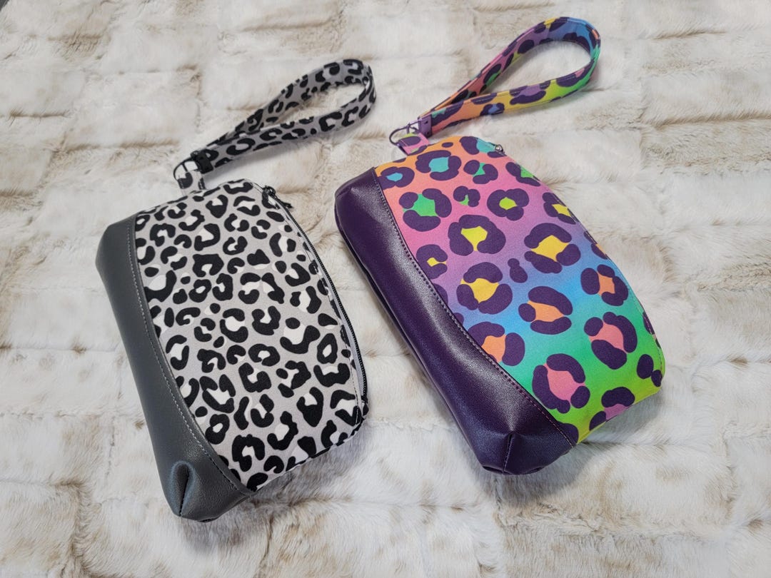 Design Your Own Handmade Custom Wristlets/clutches Clematis Wristlet - Etsy