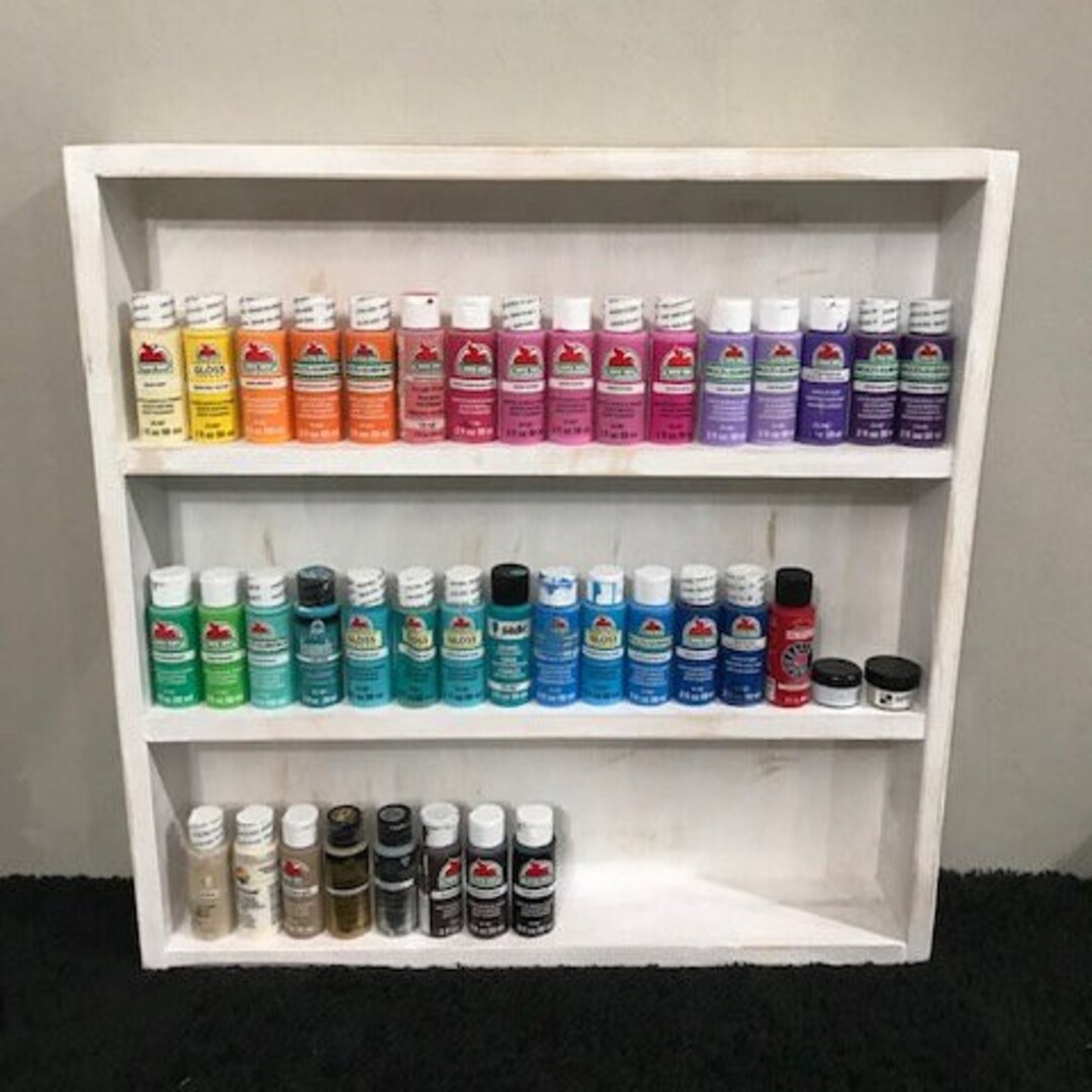 Distressed White 24x24 Cabinet Shelves Solid Wood Apothecary - Etsy