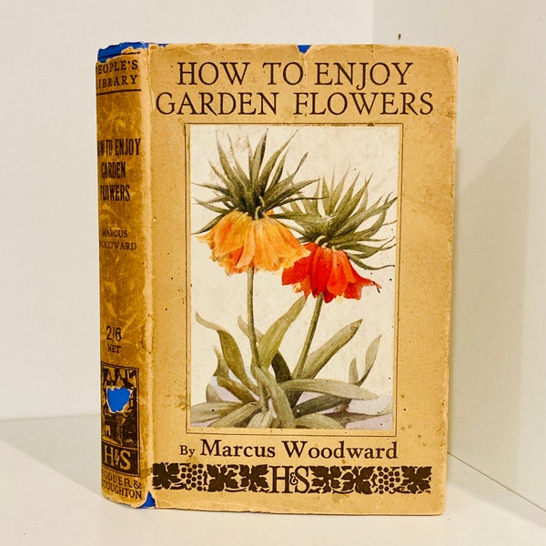 Vintage Flower Book - Etsy