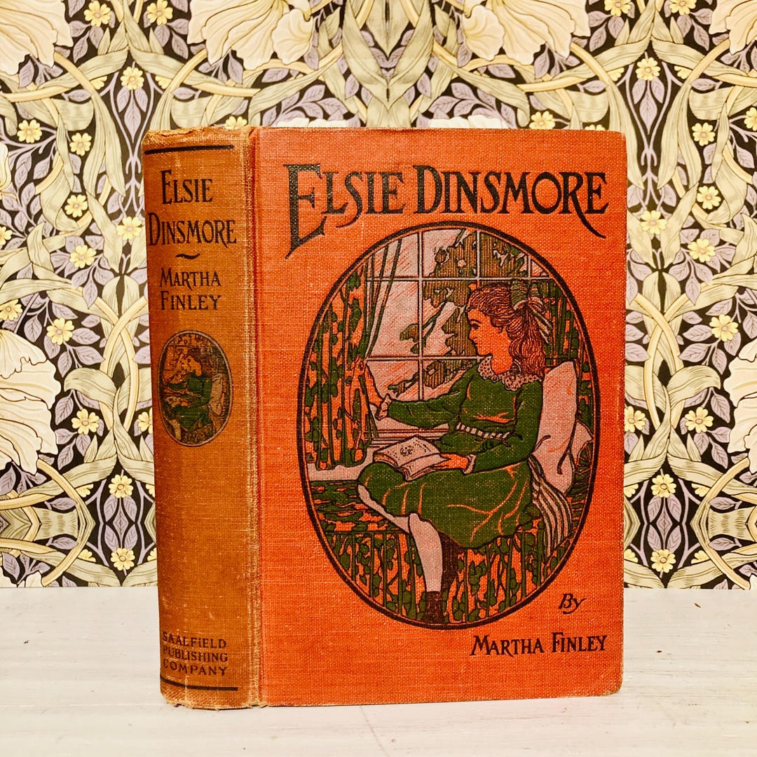 1900 Elsie Dinsmore by Martha Finley Illustrated Victorian Christmas ...