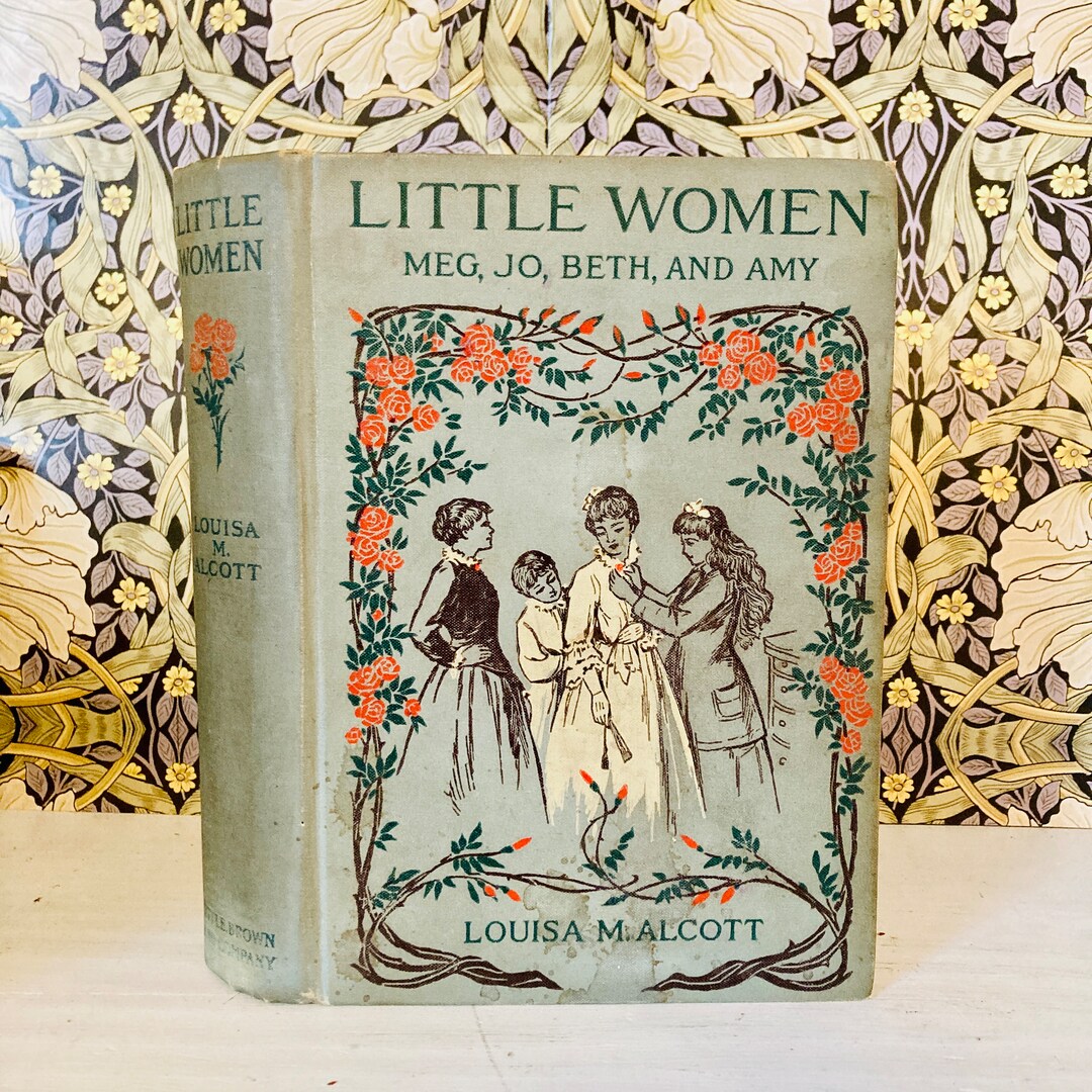 1896 Little Women by Louisa May Alcott Over 200 Illustrations by Frank T. Merrill Beautiful ...