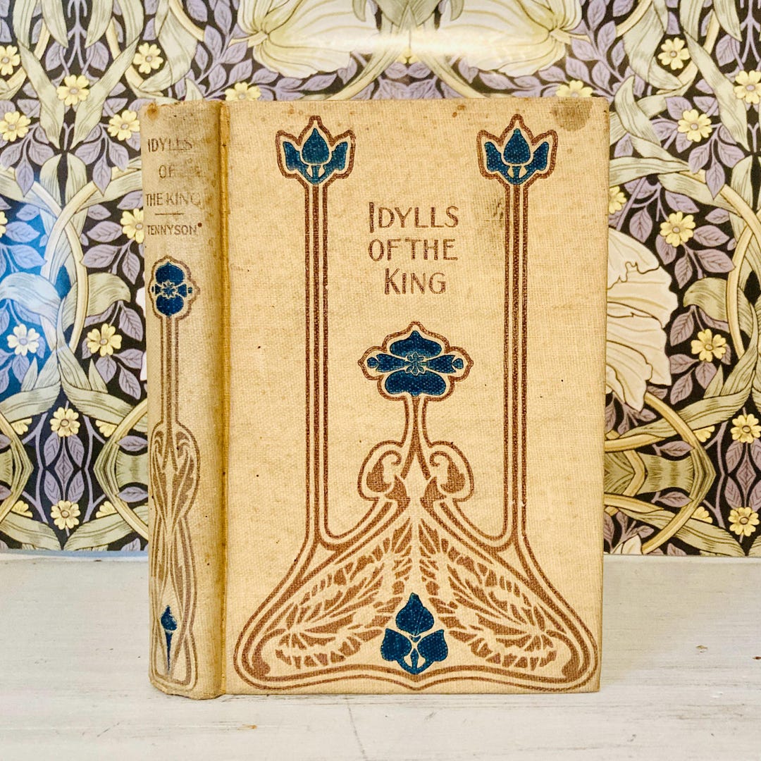 1900 Idylls of the King by Alfred Lord Tennyson - King Arthur and His ...