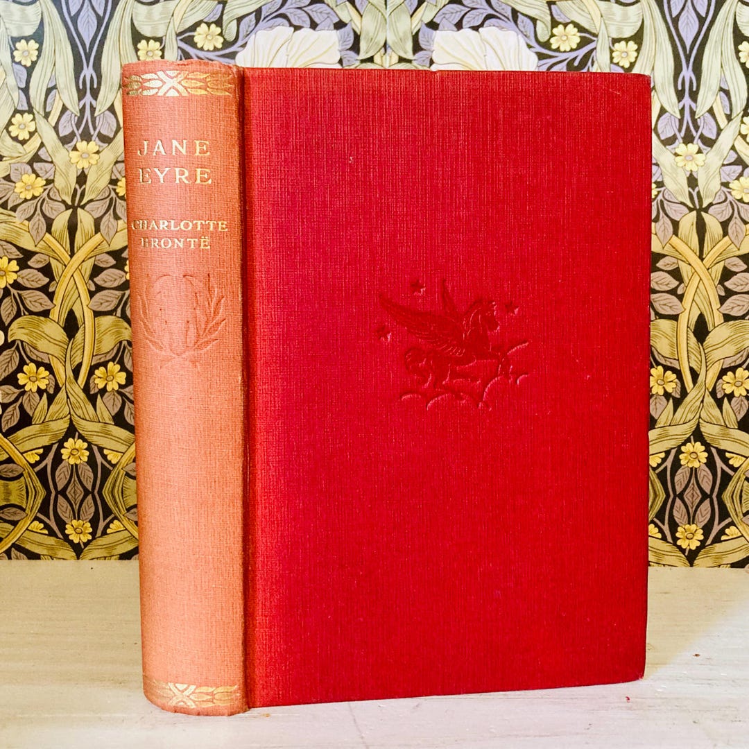 1933 Jane Eyre by Charlotte Bronte [currer Bell] Antique Vintage ...