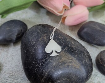 Spade Pendant | Etsy