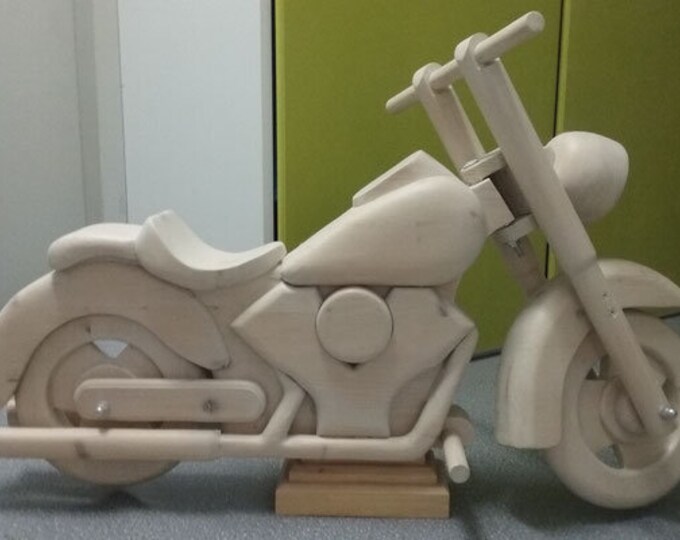 Wooden Harley Motorcycle Rocker - Etsy