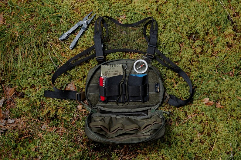 Chest Rig L Chest Pack L Chest Bag L Molle Kit Bag L Cordura | Etsy UK